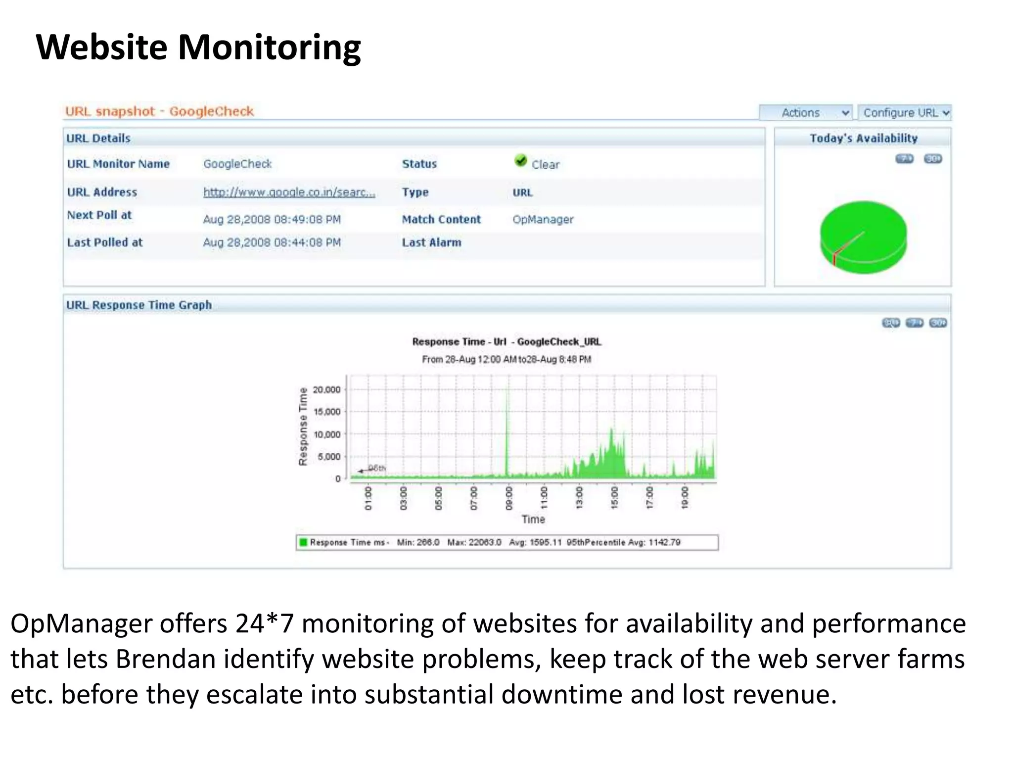Flagler college replaces microsoft SCOM with opmanager to manage 3300 interfaces | PPTX ...