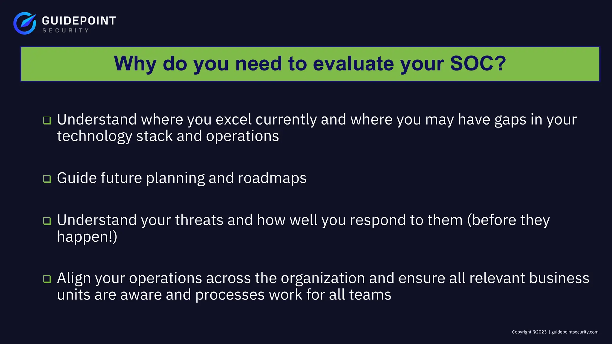 Grow Up! Evaluating and Maturing Your SOC using MITRE ATT&CK | PDF