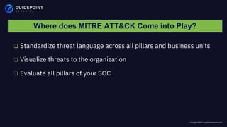 Grow Up! Evaluating and Maturing Your SOC using MITRE ATT&CK | PDF | Computer Software and ...