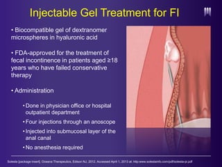 Fecal Incontinence in the Scleroderma Patient | PDF