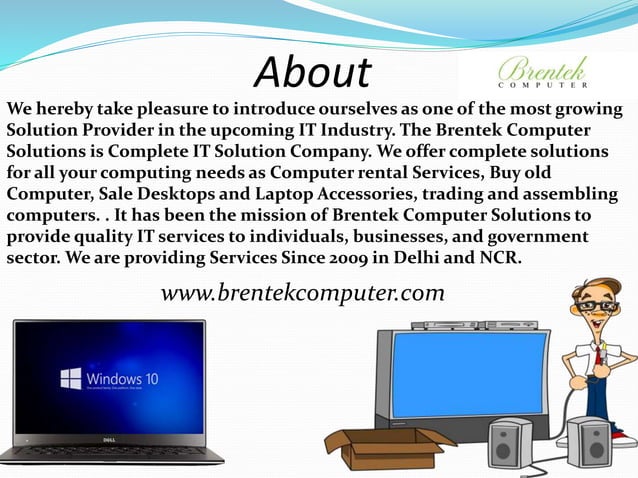 Brentek computer solutions | PPTX