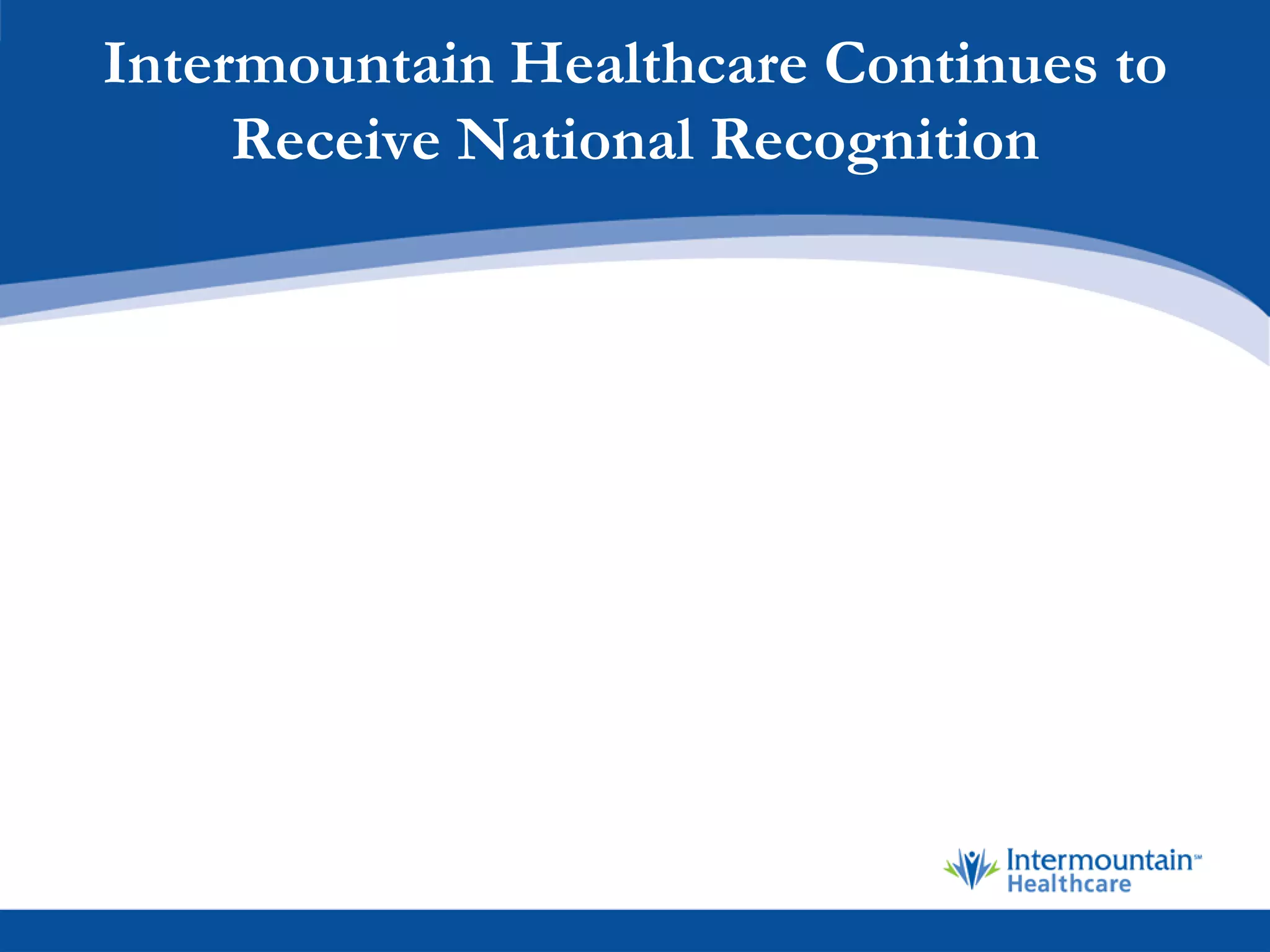 Intermountain Health - Pres | PDF