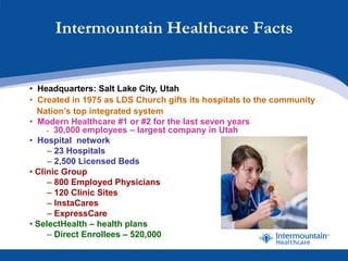 Intermountain Health - Pres | PDF