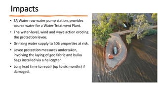 WHS Emergency Service lessons from flood events | PPTX