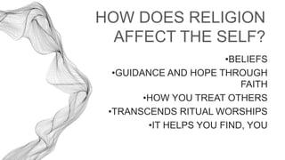 The Spiritual Self | PPT