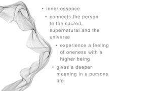 The Spiritual Self | PPT