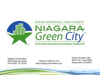 Niagara Green City - Brentwood | PPT