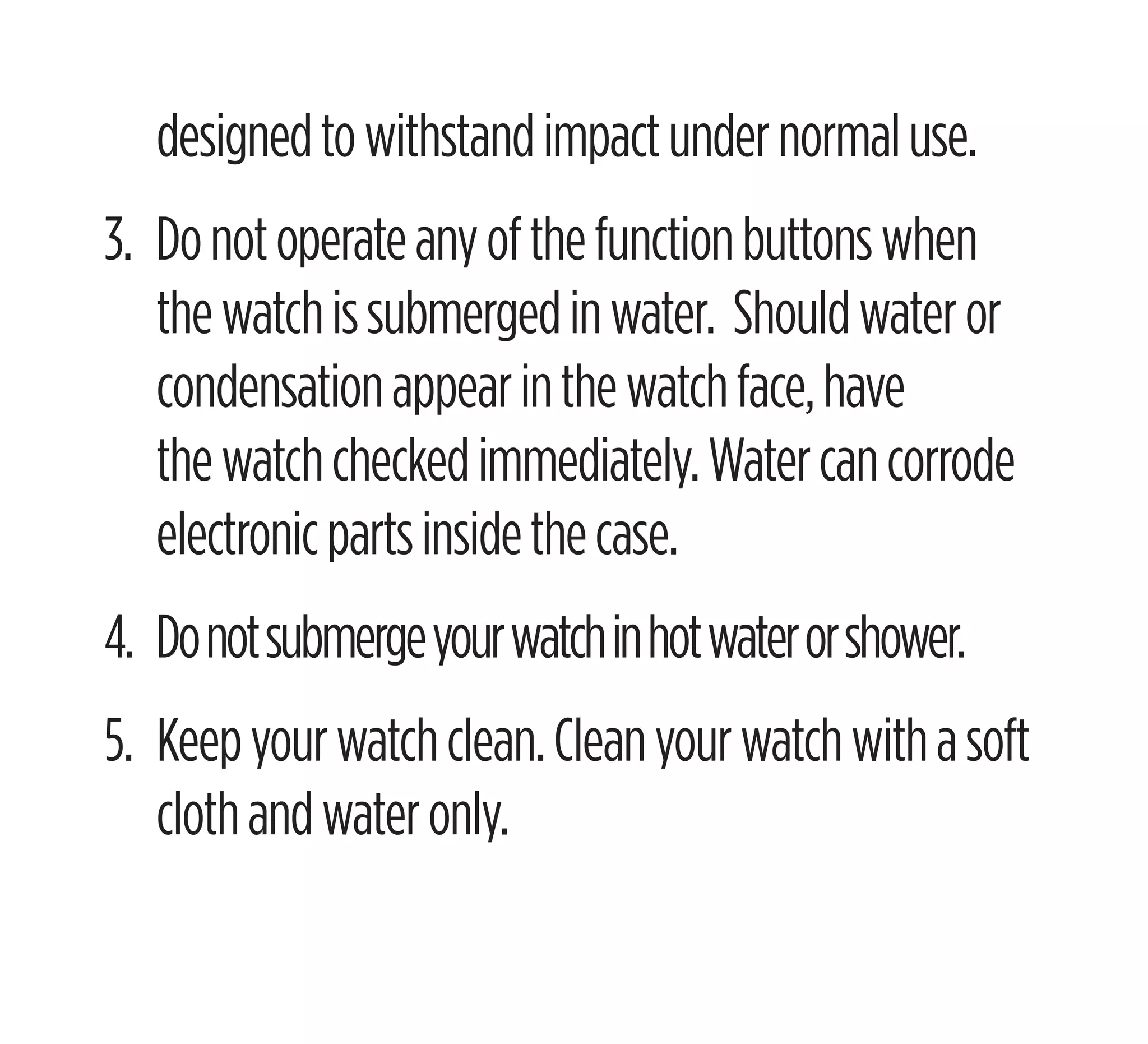 Breo Block Watch Instructions | PDF