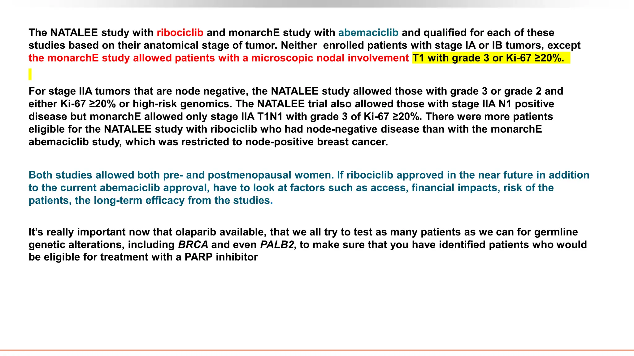 Cdk4/6 inhibitors in adjuvant breast cancer | PDF