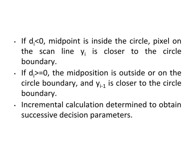 Bresenham-Circle-drawing-algorithm, Midpoint Circle Drawing Algorithm ... Bresenham-Circle-drawing-algorithm, Midpoint Circle Drawing Algorithm ...