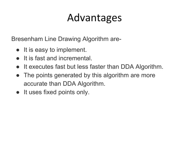 Bresenham line-drawing-algorithm By S L Sonawane.pdf | Computing ...