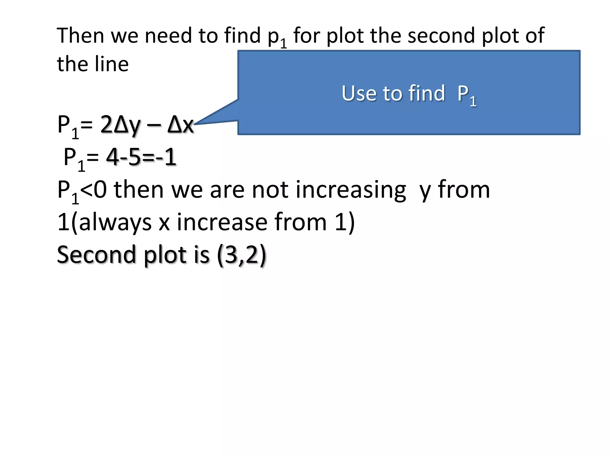 Bresenham Line Drawing Algorithm | PPT
