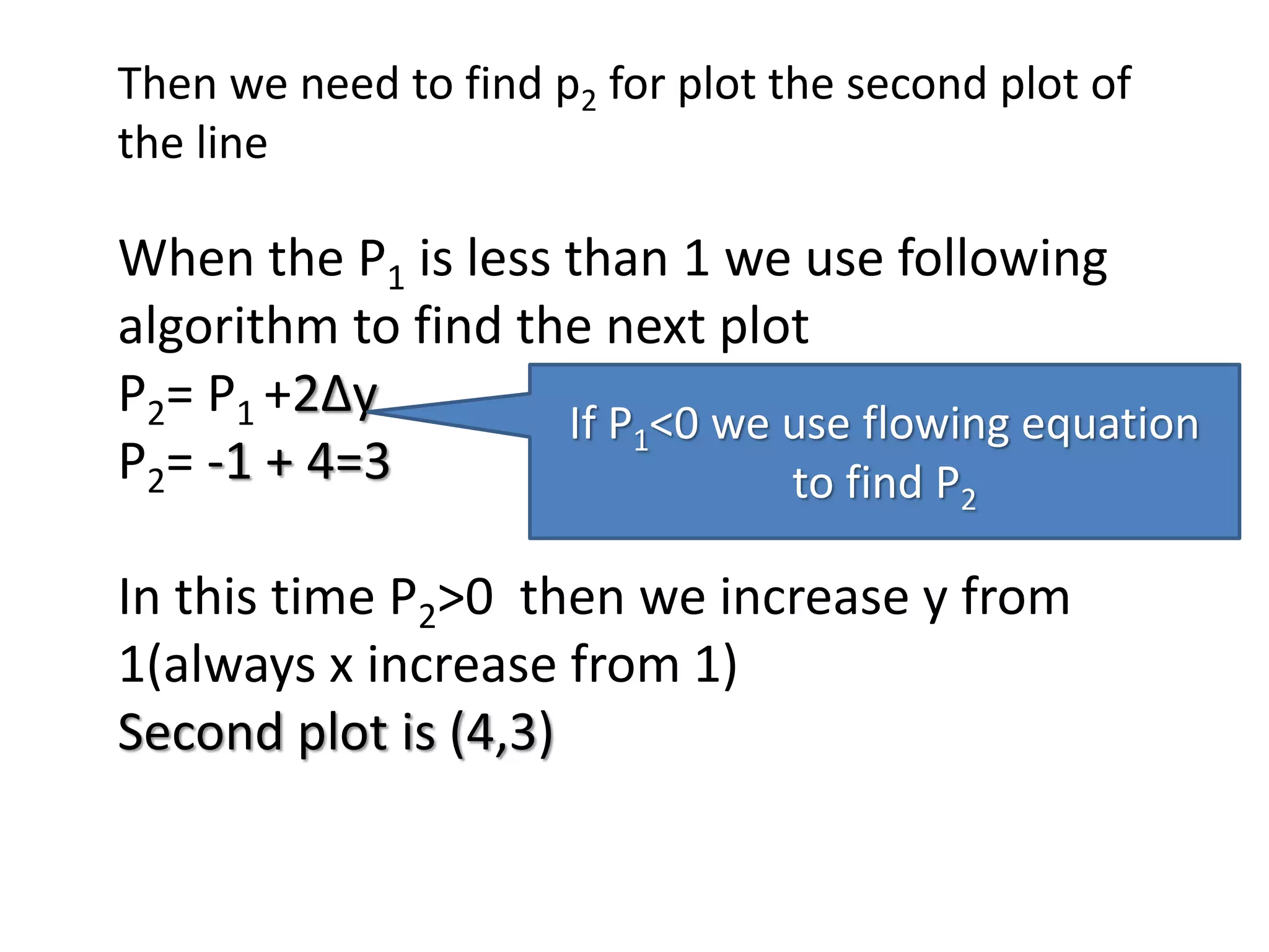 Bresenham Line Drawing Algorithm | PPTX | Science