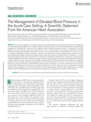 bress-et-al-2024-the-management-of-elevated-blood-pressure-in-the-acute ...