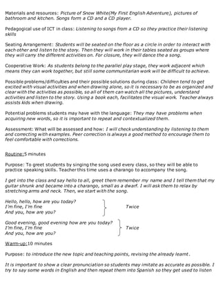 Lesson plan kinder 2 | DOCX