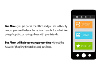 Bus Alarm - Open Data Hackathon | PDF