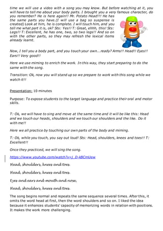 Lesson Plan Kinder 5 | DOCX