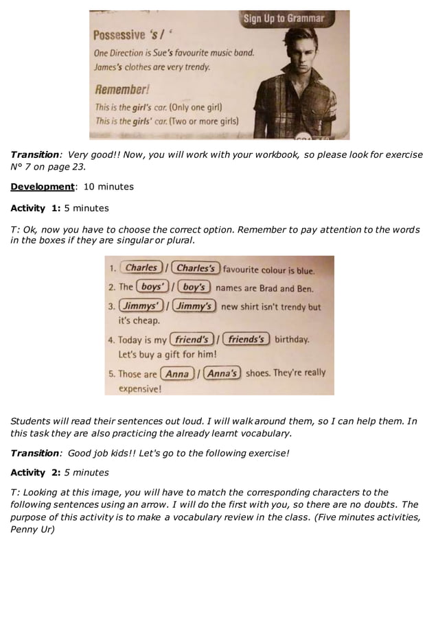 Lesson Plan Primary 2 | PDF
