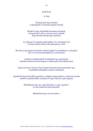 ébresztő kulcsok kódexe 1. lap | PDF