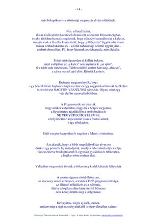 ébresztő kulcsok kódexe 2. lap | PDF