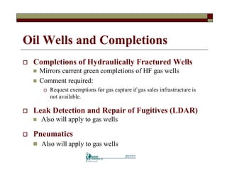 Quad Oa (EPA Methane Rule): Oil and Natural Gas Sector | PDF