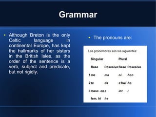 Breton Language | PPT