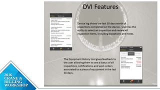 2016 CRW - An inside look at Kiewit's Crane & Rigging Management System ...