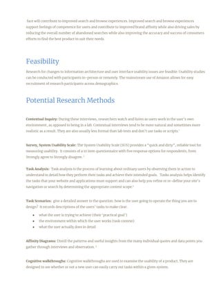Amazon research memo | PDF