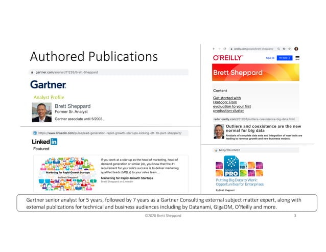 Brett Sheppard Sample Portfolio | PDF