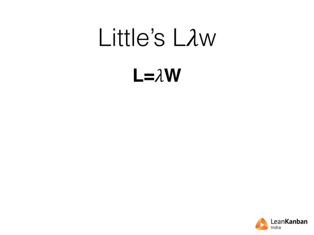lean kanban india 2017 | Stochastic models for forecasting projects ...