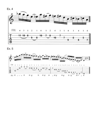 Brett garsed chromatic passing tones | PDF