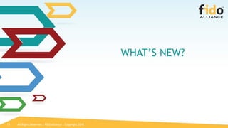 FIDO Alliance Vision and Status | PDF