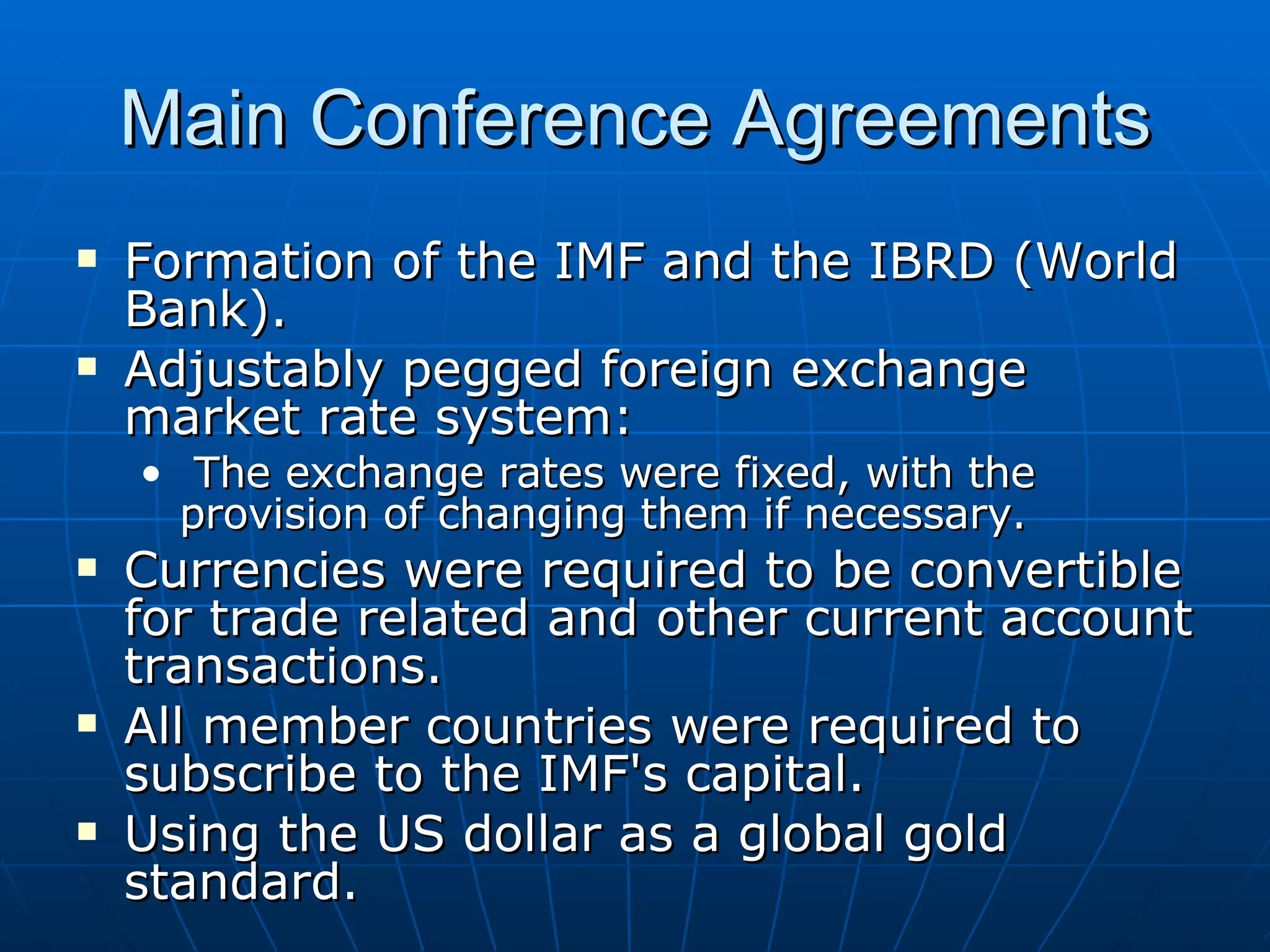 Bretton Woods Conference | PPT