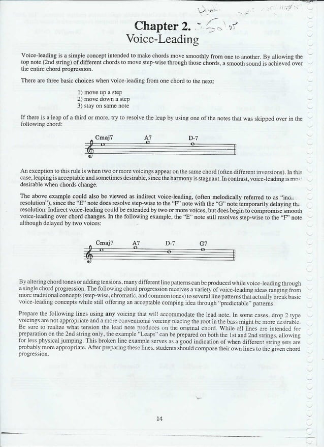 Bret willmott complete book of harmony theory & voicing | PDF