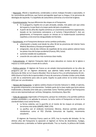 Breve historia de españa siglo xx 2 | PDF