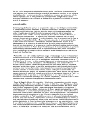 Breve historia de filosofía griega | DOC