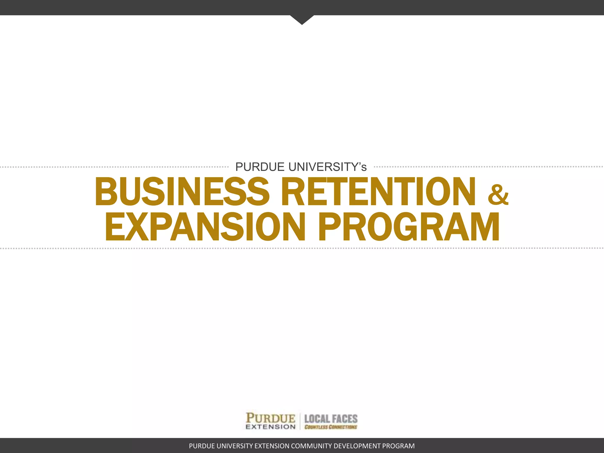 Business Retention & Expansion Program | PPTX