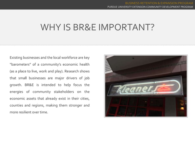 Business Retention & Expansion Program | PPTX