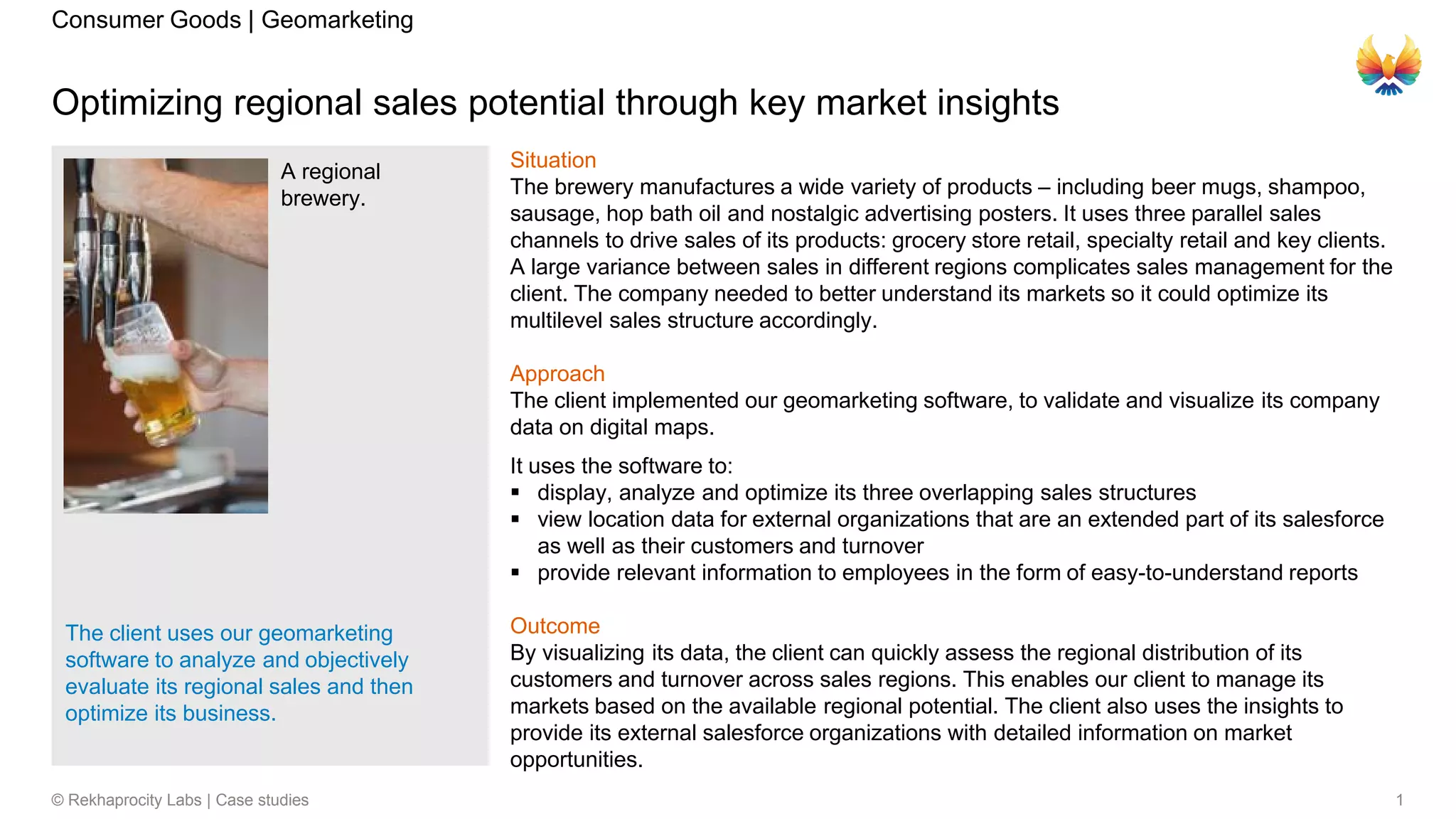 Optimising Regional Sales Through Key Market Insights | PPT