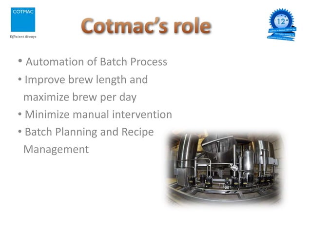 Brewery automation | PPTX | Alcoholic Beverages | Food & Drink