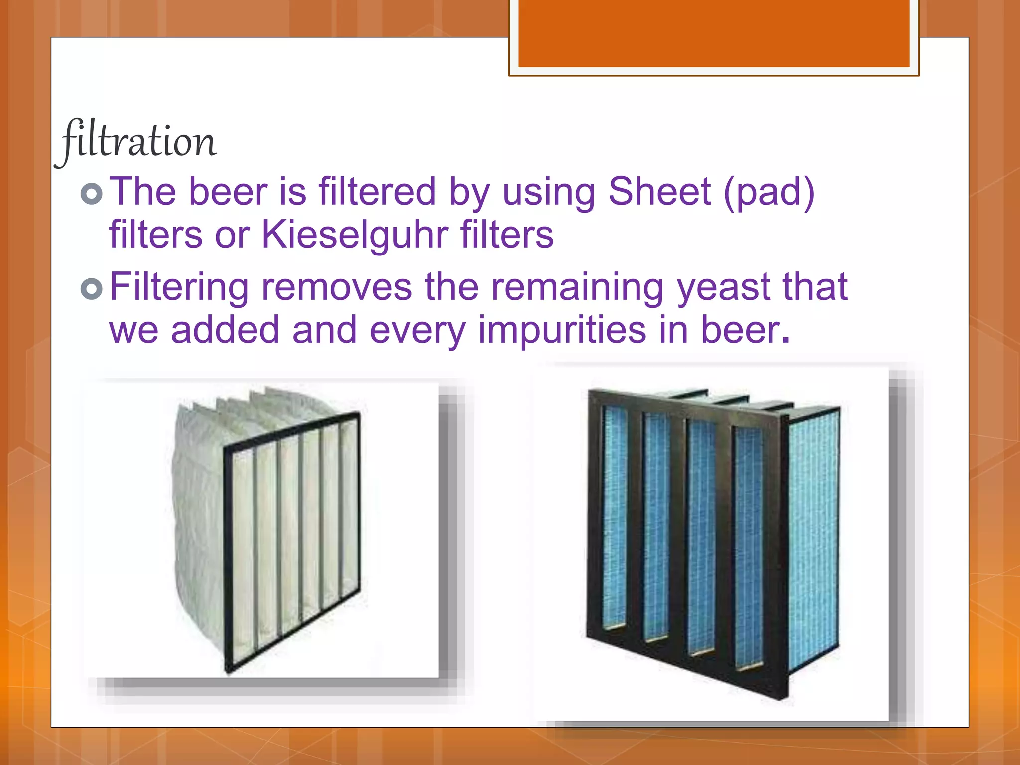 Industrial procedure of beer making | PPTX