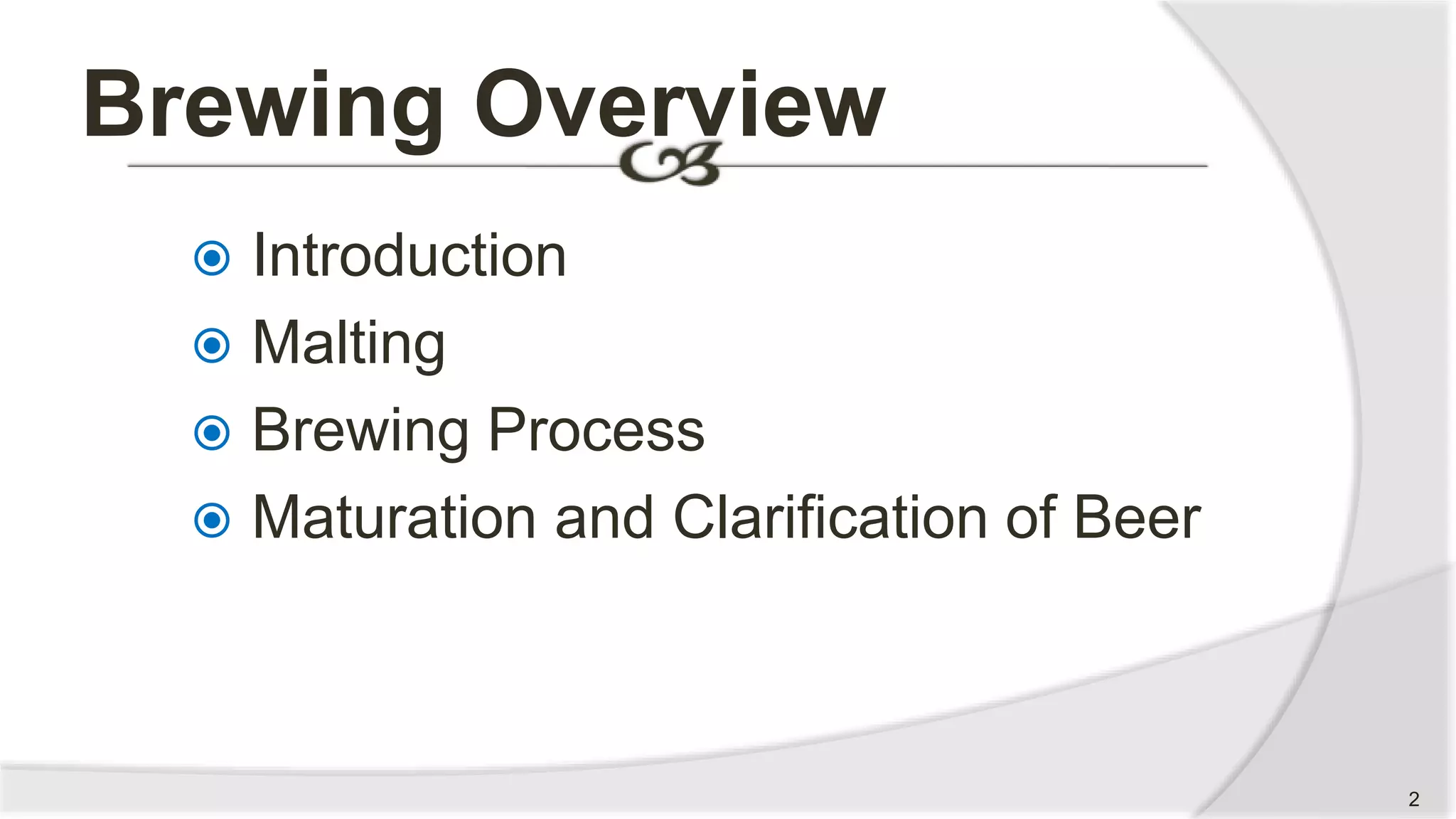 Biochemistry of Brewing | PPTX