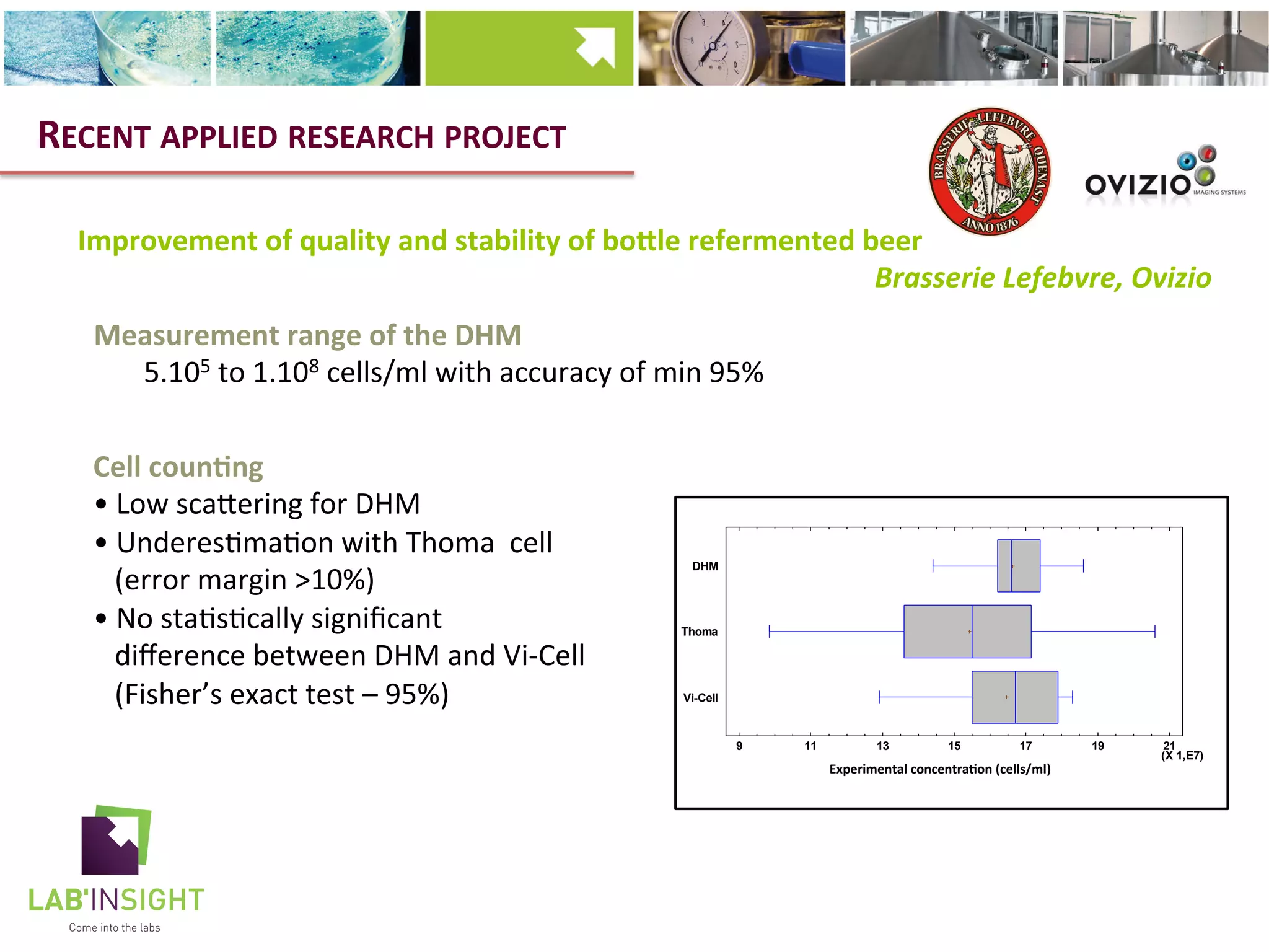 Brewing and fermentation technology - Institut Meurice | PDF