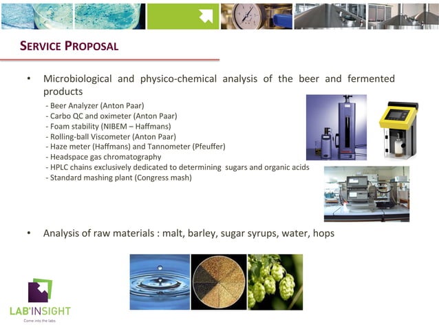 Brewing and fermentation technology - Institut Meurice | PDF ...