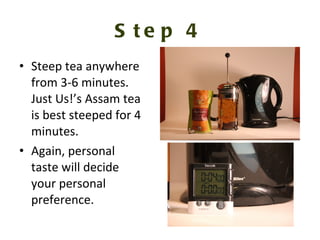 Tea Brewing Guide | PPT
