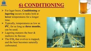 Brewing of a lager beer | PPTX