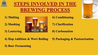Brewing of a lager beer | PPTX