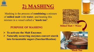 Brewing of a lager beer | PPTX