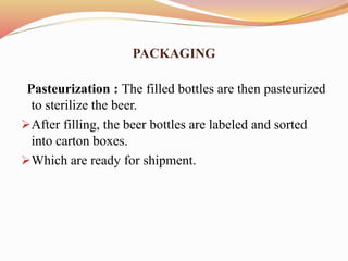 Brewing of beer | PPTX