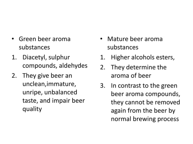 Chemistry in Brewing- Beer | PPT